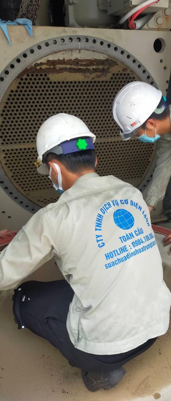 Chiller Toàn Cầu - Sửa Chữa, Vệ Sinh Hệ Thống Chiller